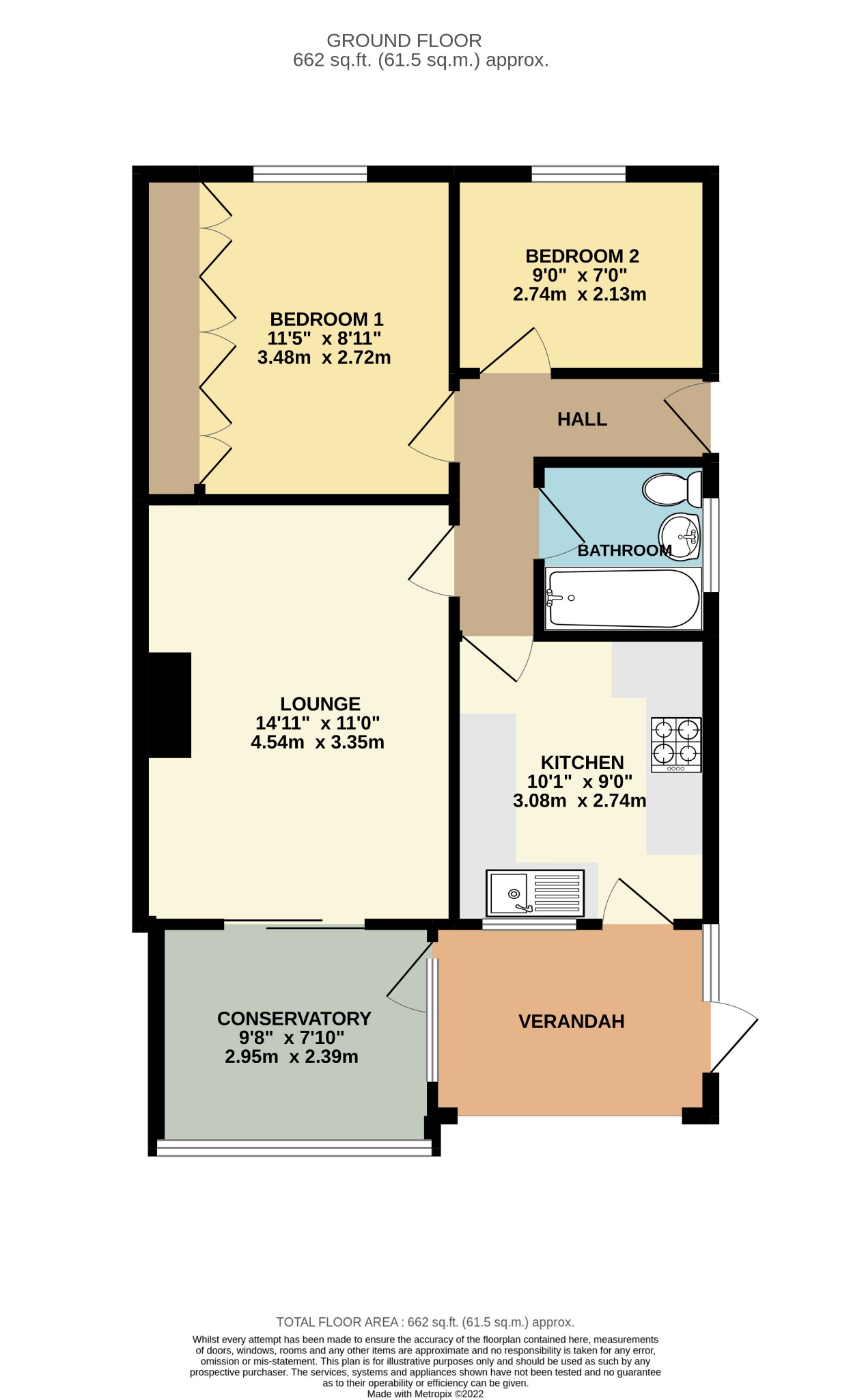 For Sale: Waterlooville, 2 Bedroom Property from Pearsons Estate Agents